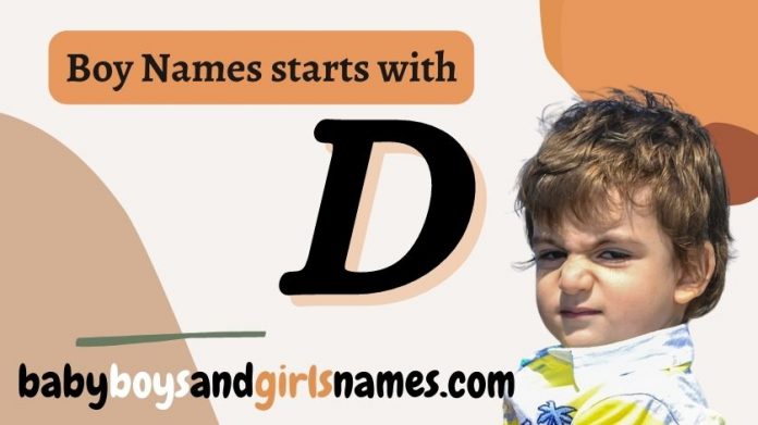 Boy names that start with D which are fantastic