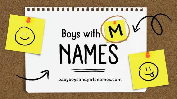 Boy names start with m - Baby boys and girls names